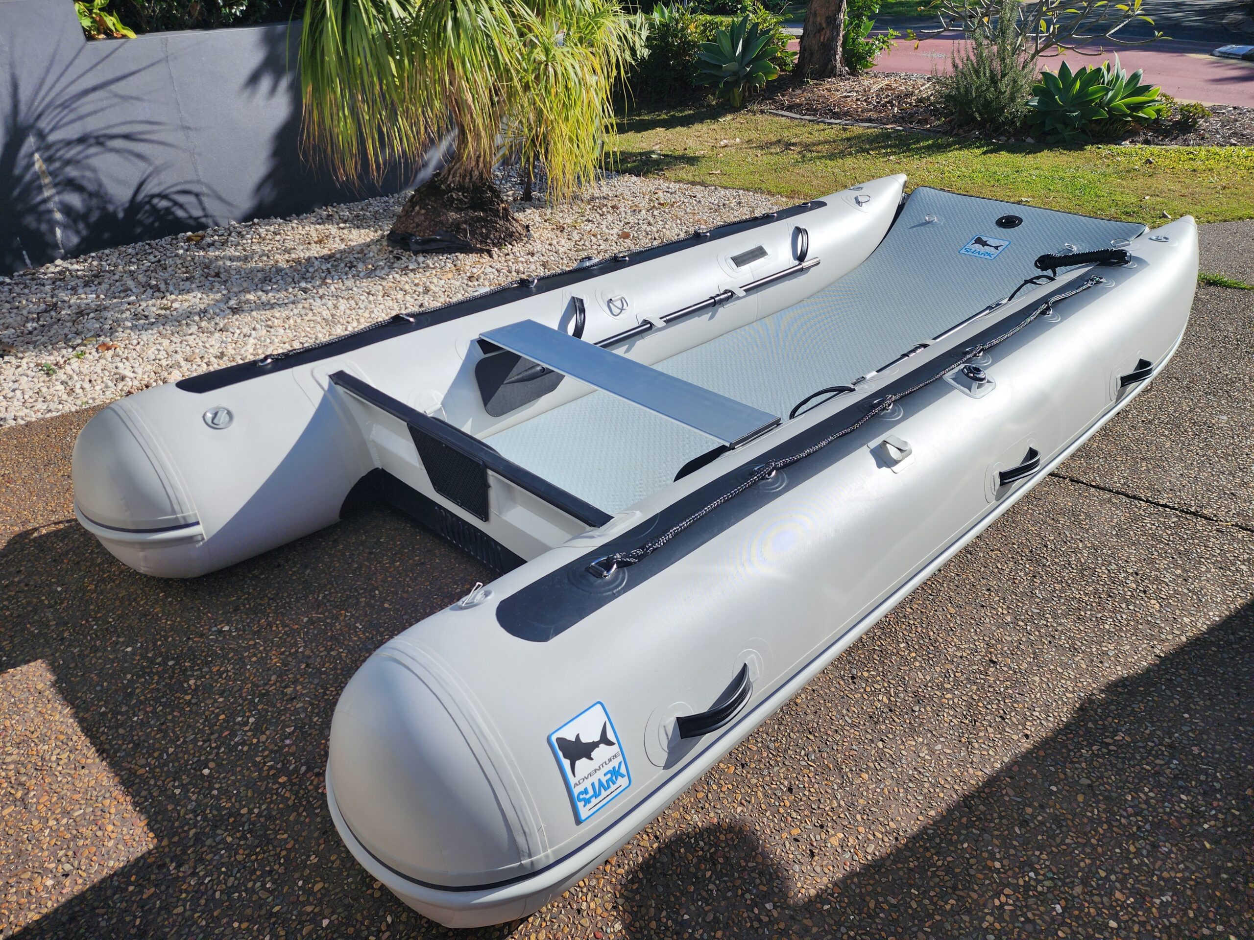 Adventure Shark 380 Inflatable Catamaran – Adventure Shark Marine Pty. Ltd.