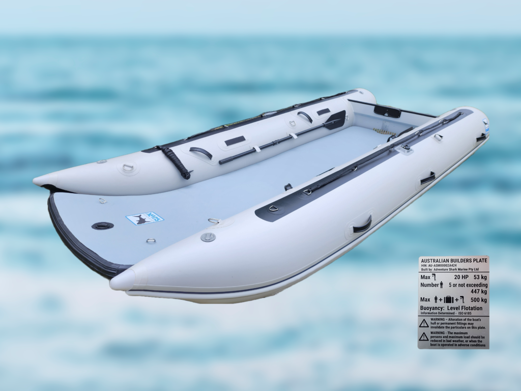 Adventure Shark 380 Inflatable Catamaran – Adventure Shark Marine Pty. Ltd.