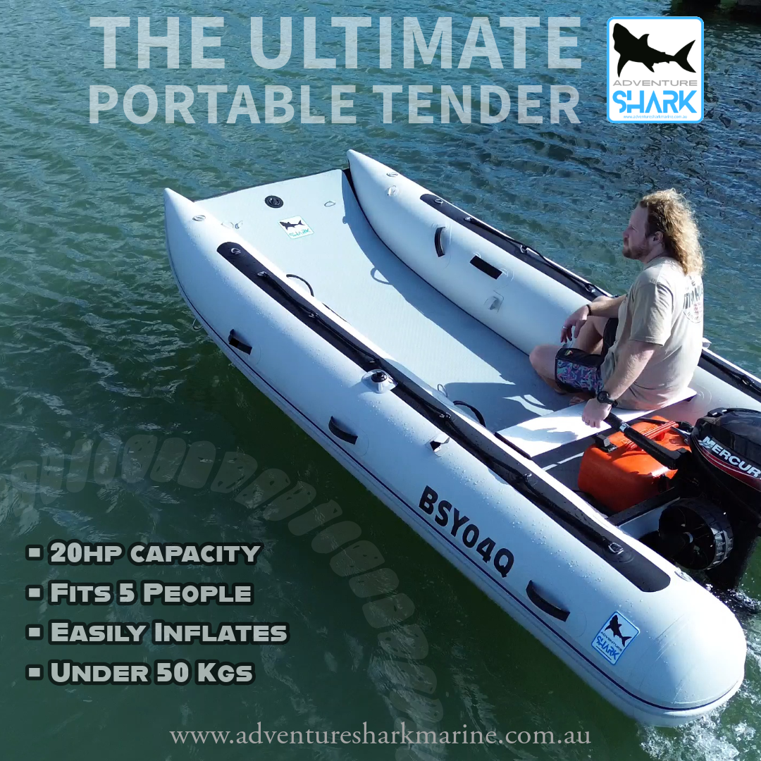 Adventure Shark 380 Inflatable Catamaran – Adventure Shark Marine Pty. Ltd.