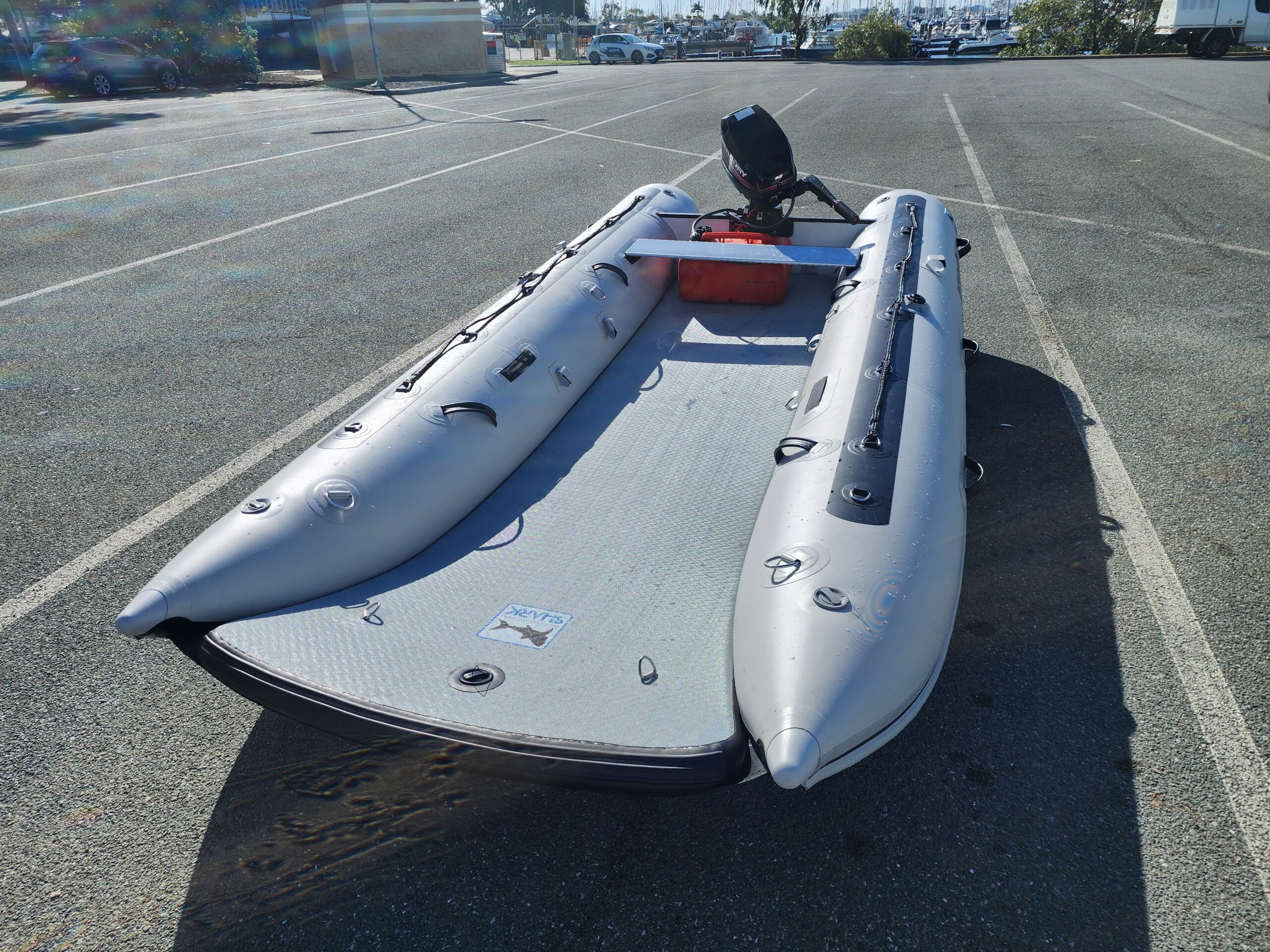 Adventure Shark 380 Inflatable Catamaran – Adventure Shark Marine Pty. Ltd.